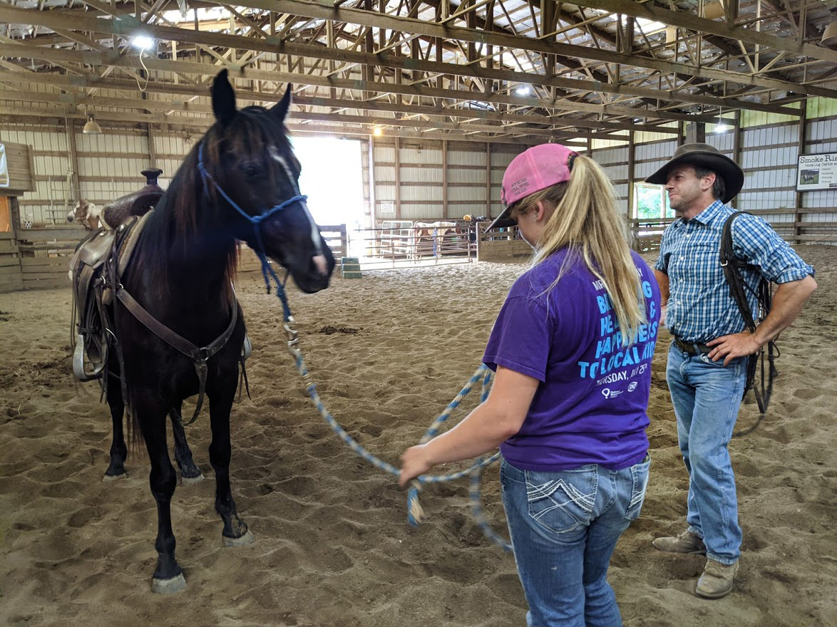 A Trainer with a Feral Horse expertise: Nelson Detweiler - Heart of ...